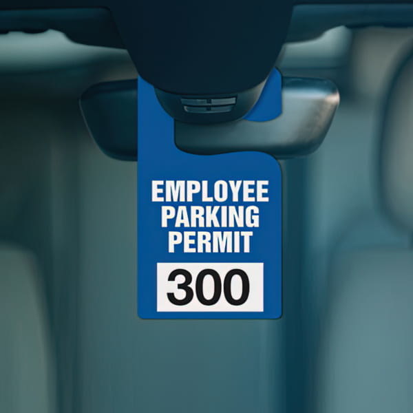 ComplianceSigns Now Sells Parking Permit Hang Tags