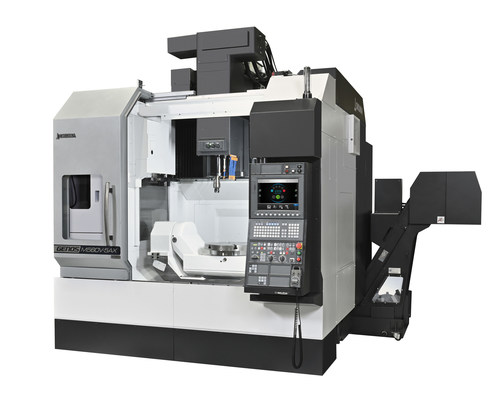 Okuma America Corporation Debuts the GENOS M560V-5AX Machining Center ...