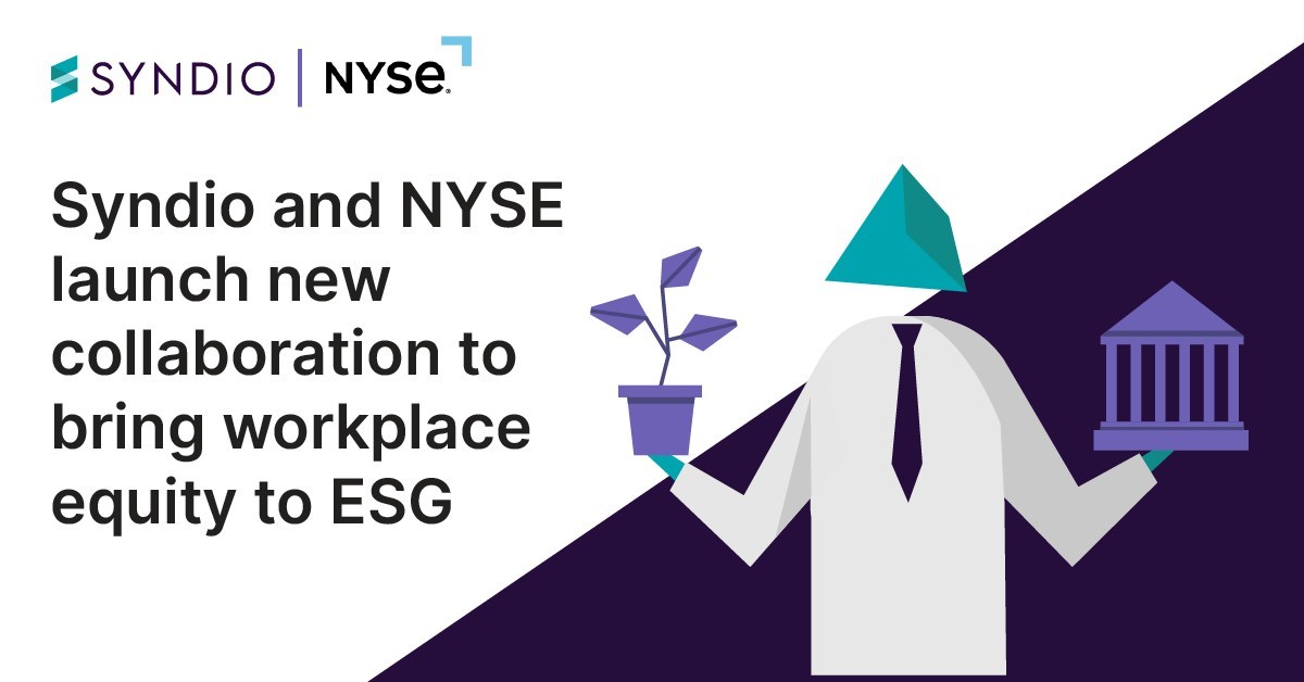 Syndio Partners with the New York Stock Exchange to Expand ESG Tools ...