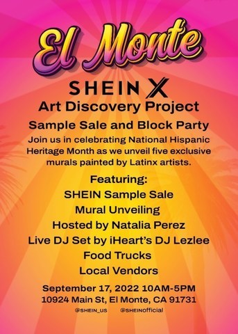 SHEIN X LAUNCHES ITS ART DISCOVERY PROGRAM TO BRING FASHION AND ART TO ...
