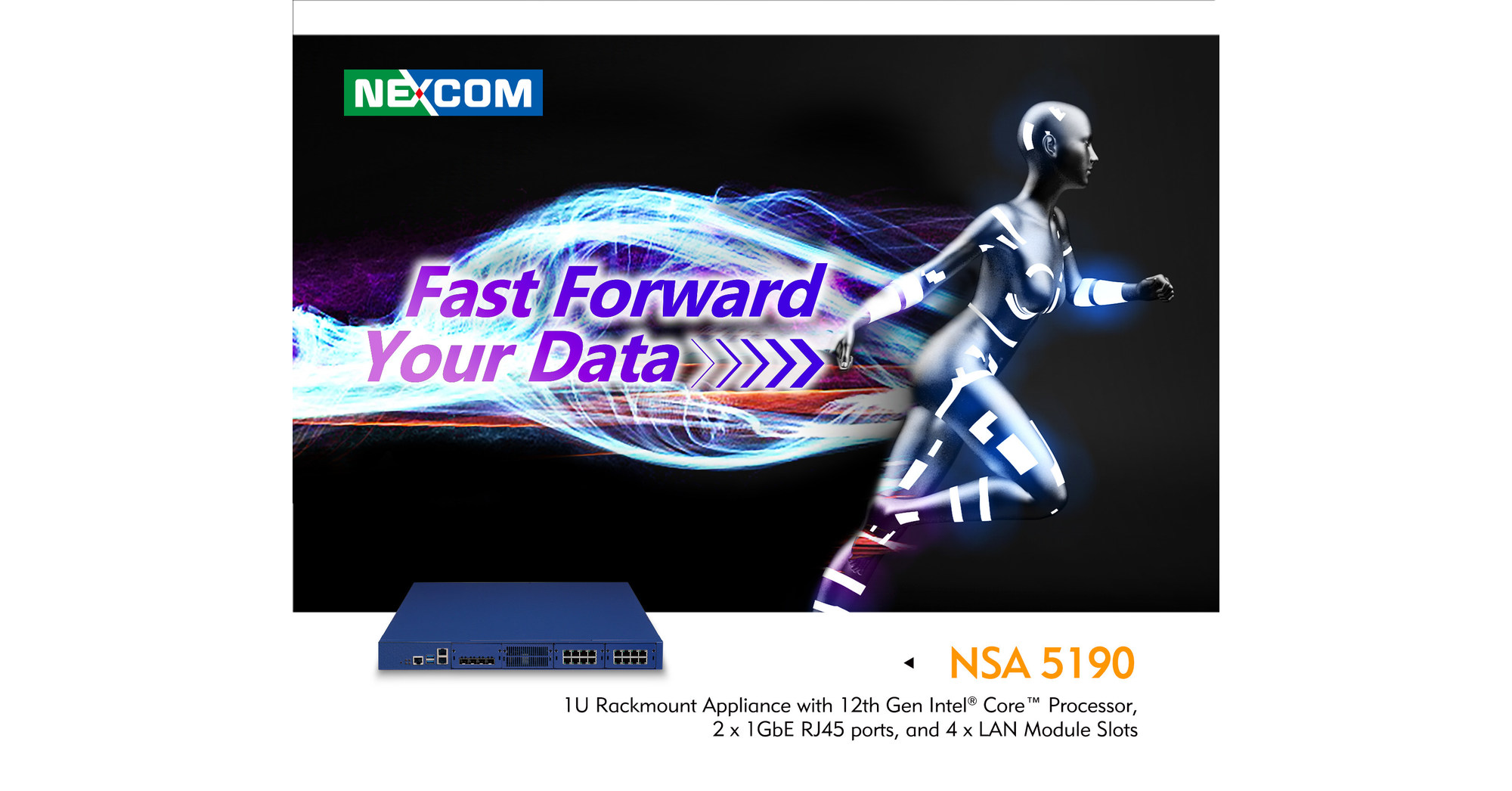 NEXCOM's New Cyber Security Appliance Boosts Data Transfer Efficiency