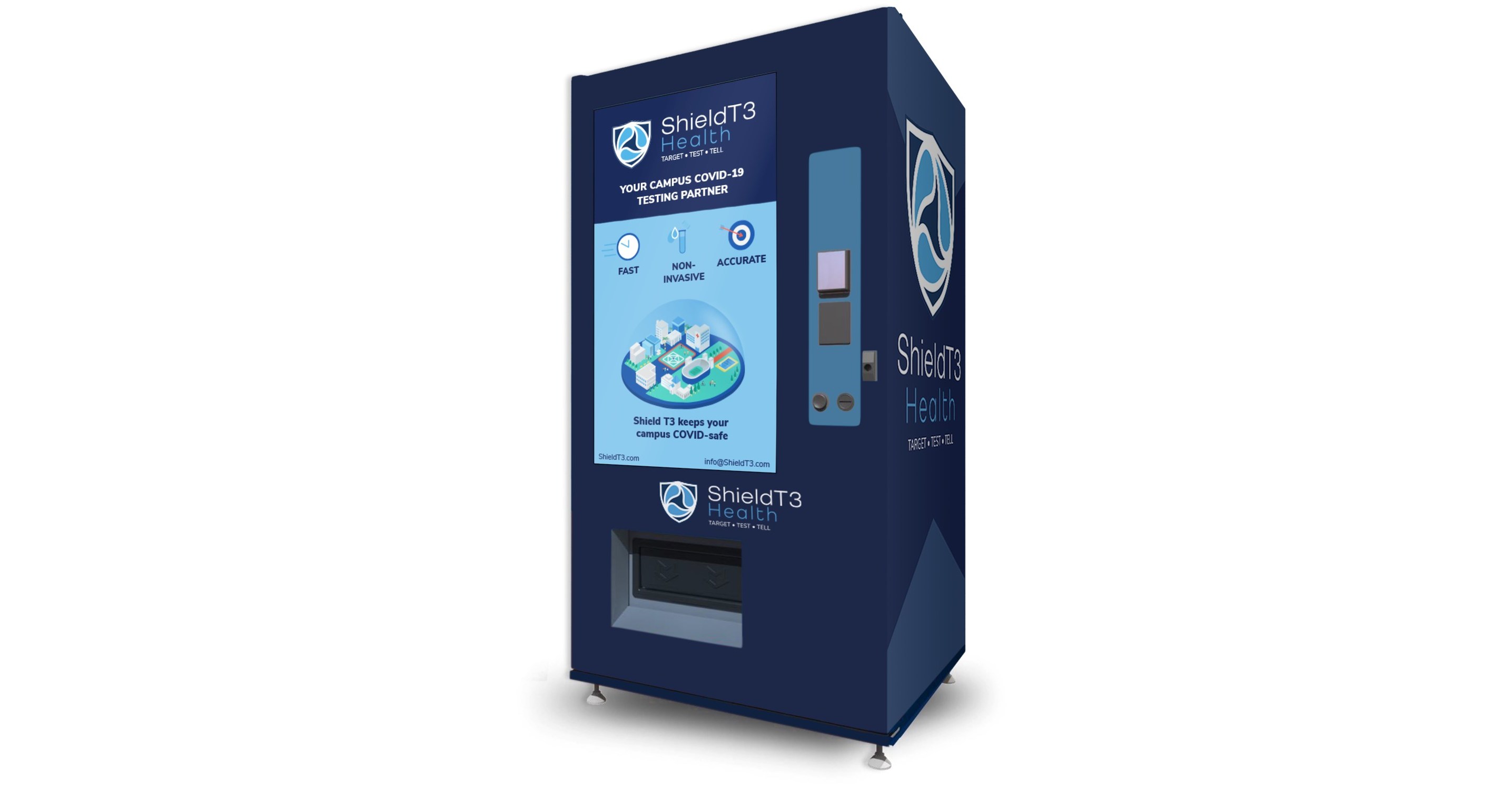 Shield T3 Launches a Vending Machine for COVID-19 Tests