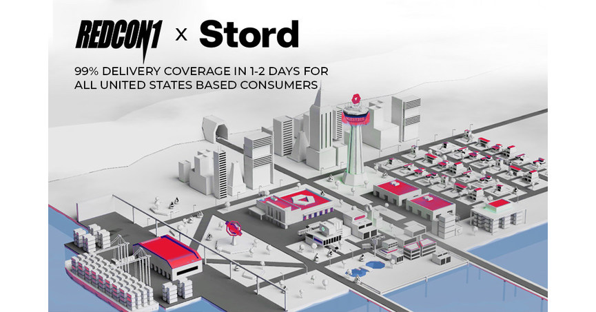 REDCON1 PARTNERS WITH STORD TO PROVIDE 99% DELIVERY COVERAGE IN 1-2 ...