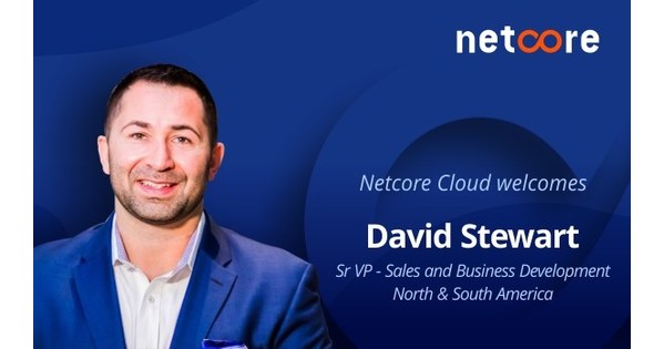 Netcore Cloud Appoints David Stewart as Senior Vice President - Sales ...