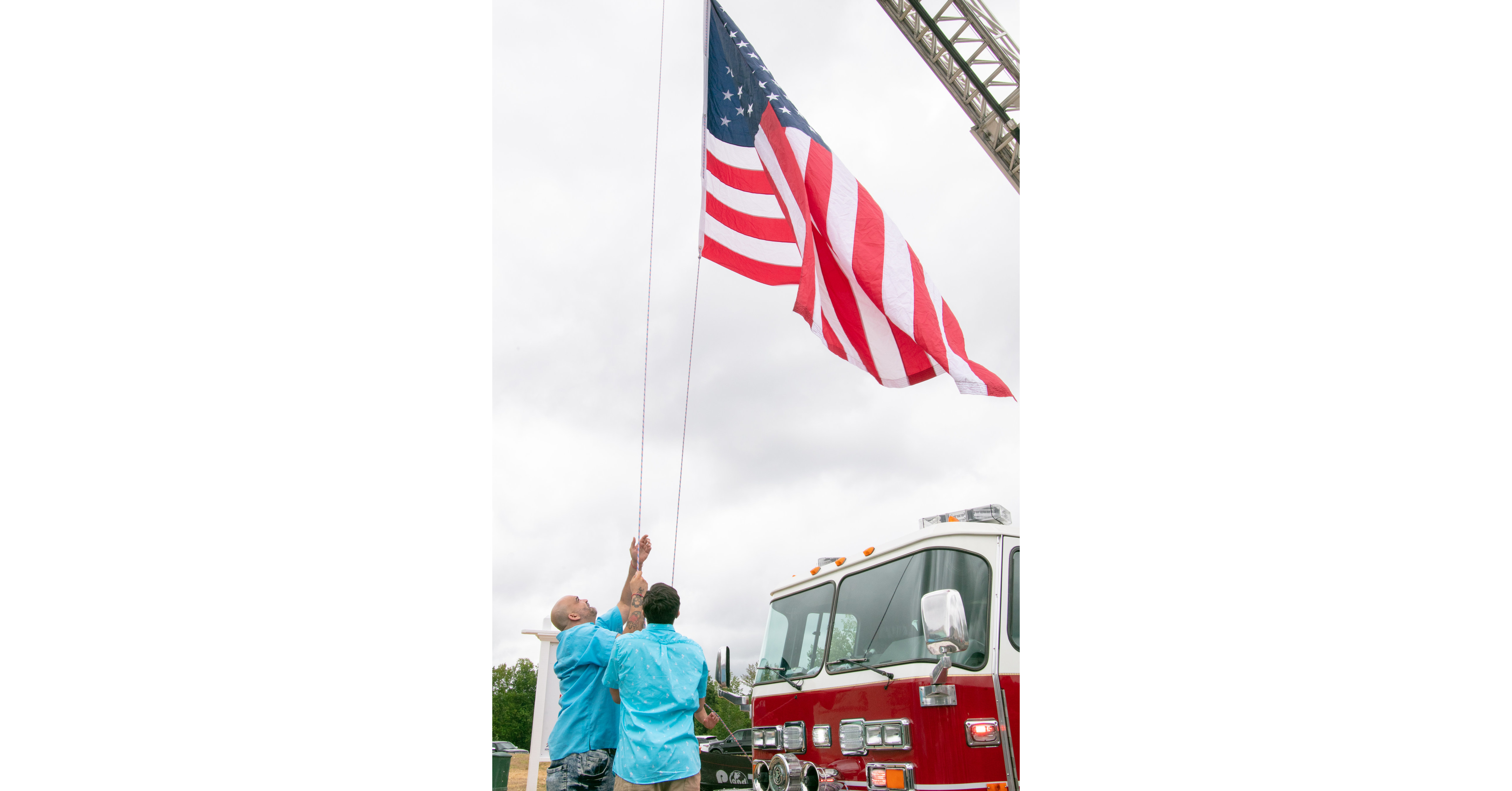 U.S. Army Golden Knight Recognized at Flag Raising Ceremony from ...