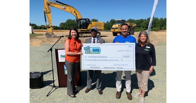 Perdue Jumpstarts Food Bank of Delaware Building Hope In Milford ...