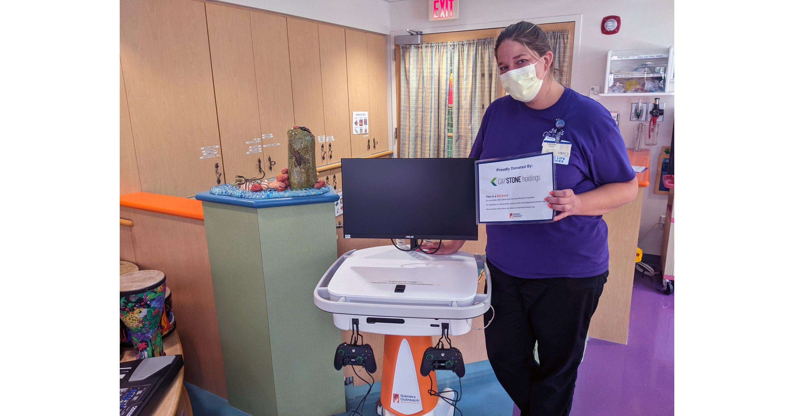 CapStone Holdings Inc. and Gamers Outreach Bring Gaming to Children's ...