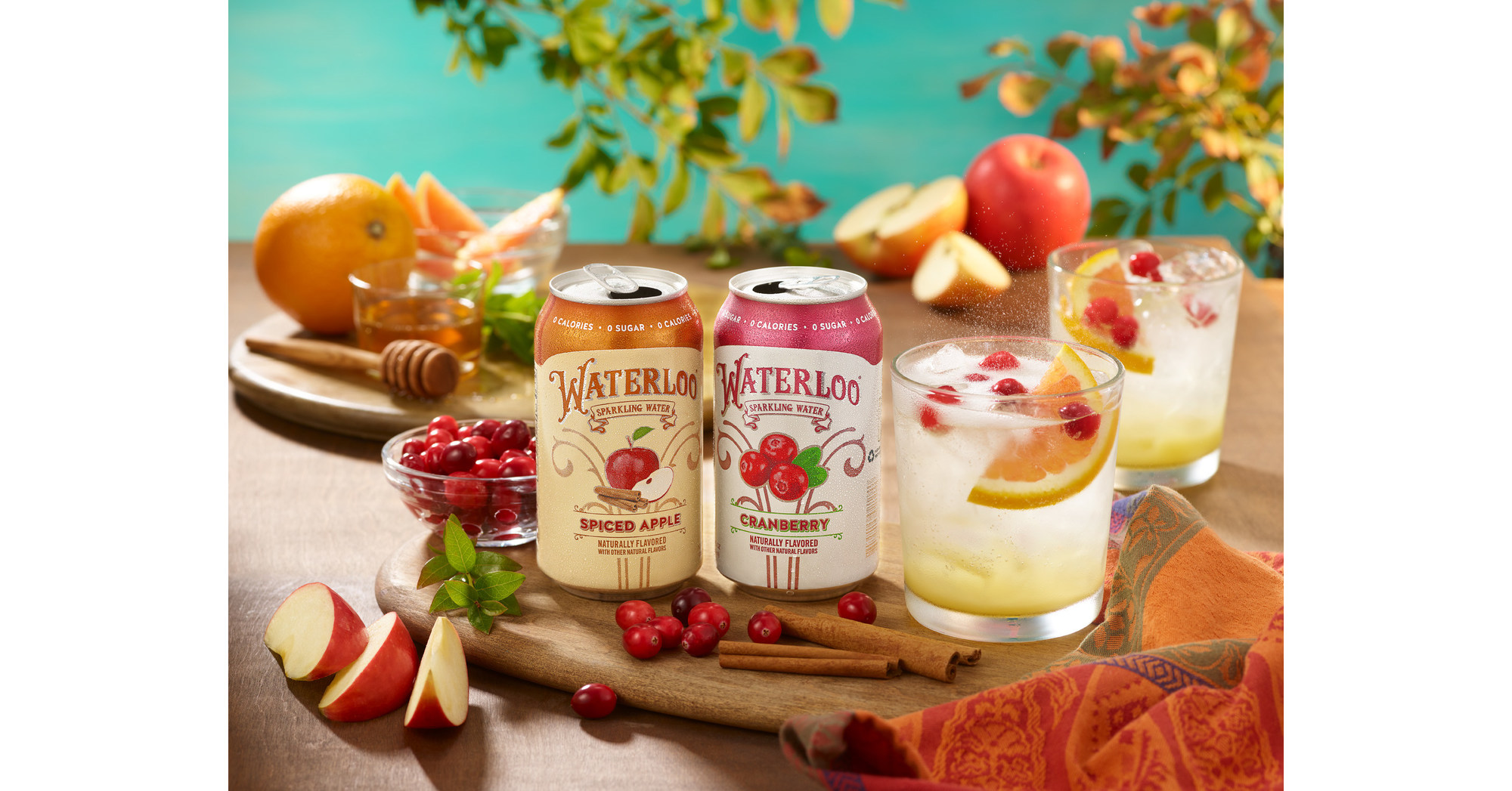 WATERLOO SPARKLING WATER LAYERS ON FULL FALL FLAVOR BY INTRODUCING ALL ...