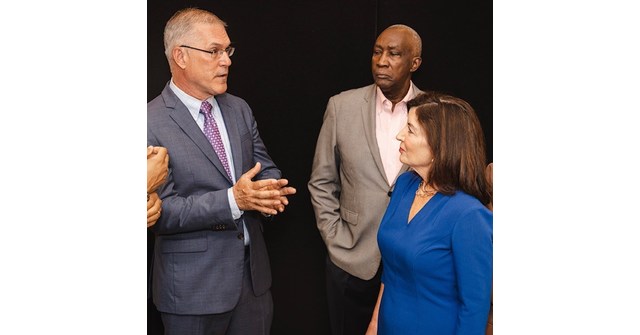 NY Governor Hochul, Labor Sec. Walsh, U.S. Rep. Espaillat hail new CCNY ...