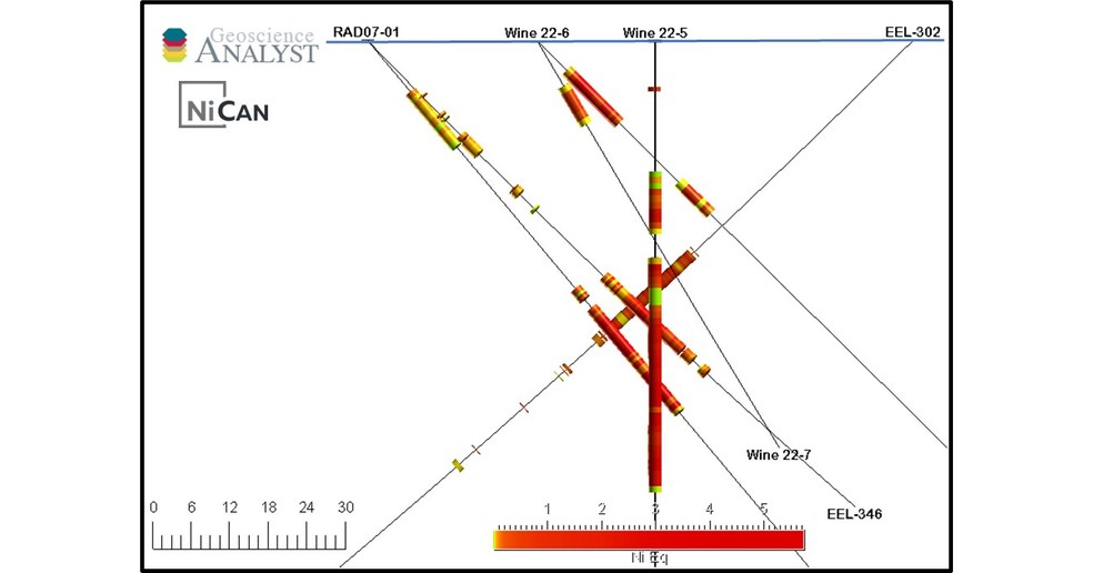 NiCAN Intersects a New Mineralized Zone Near Surface at the Wine ...