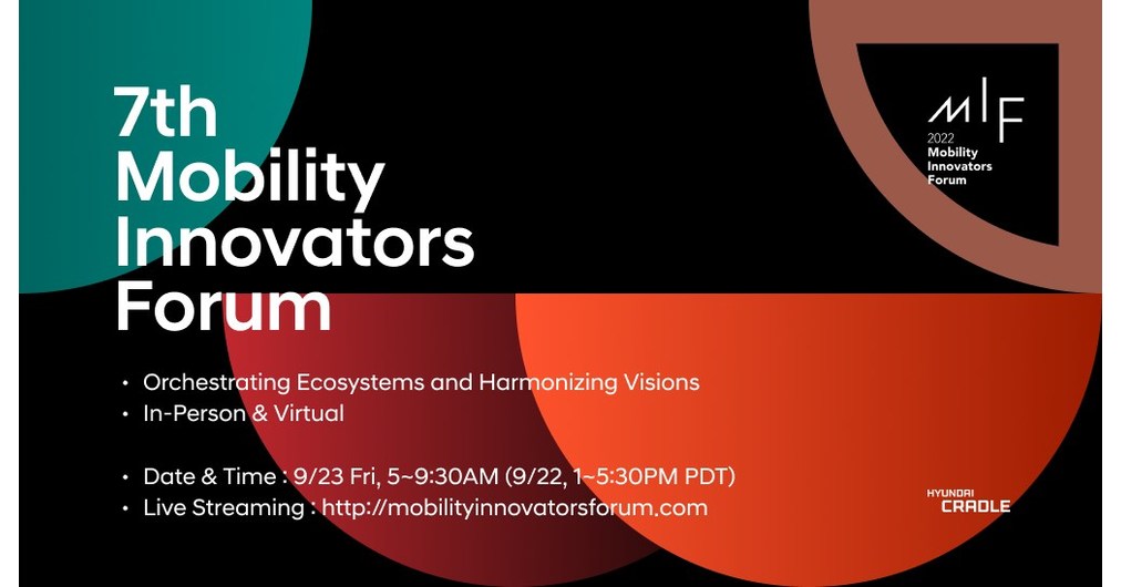 Hyundai CRADLE to Host 7th Mobility Innovators Forum Under the Theme ...