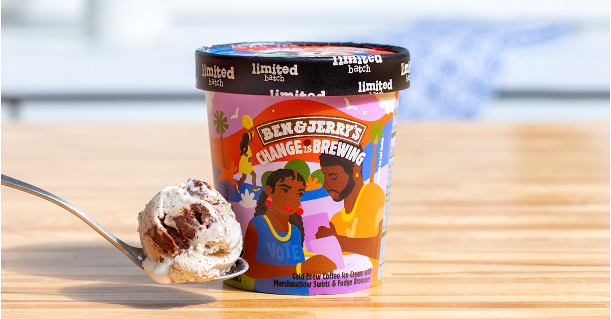 Ben & Jerry's Celebrates the Power of Black Voters with Rebrand of ...