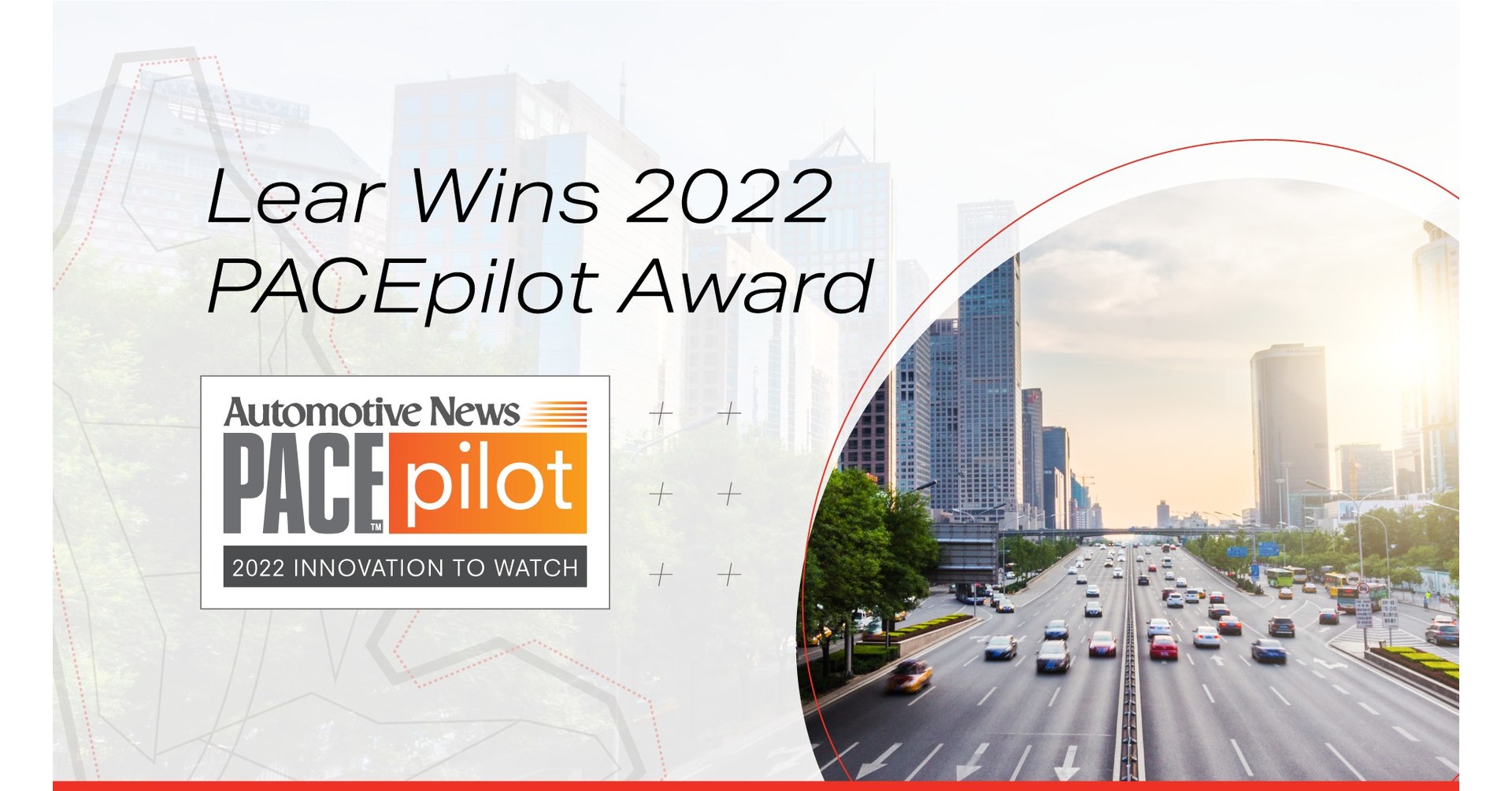 Lear Wins 2022 Automotive News PACEpilot Award