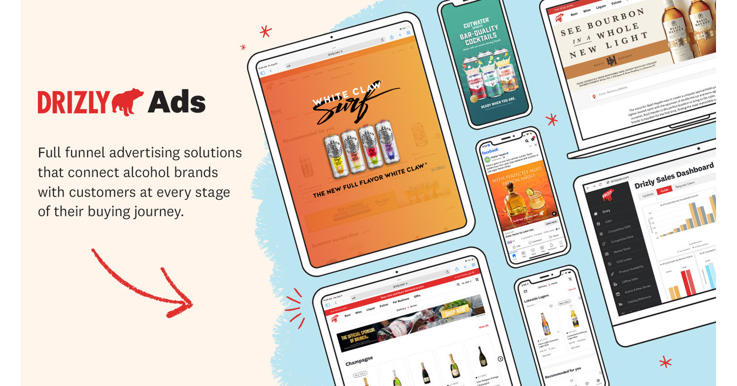 Drizly Introduces Drizly Ads: Full Funnel Advertising Solutions that ...