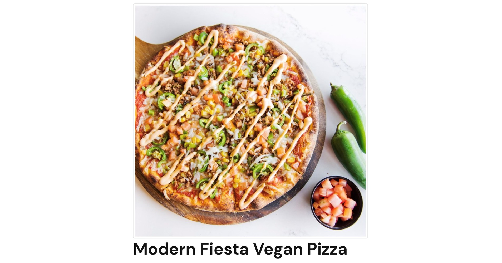 MODERN MEAT DEVELOPS PLANT-BASED QUICK SERVE PIZZAS WITH CARBONE ...