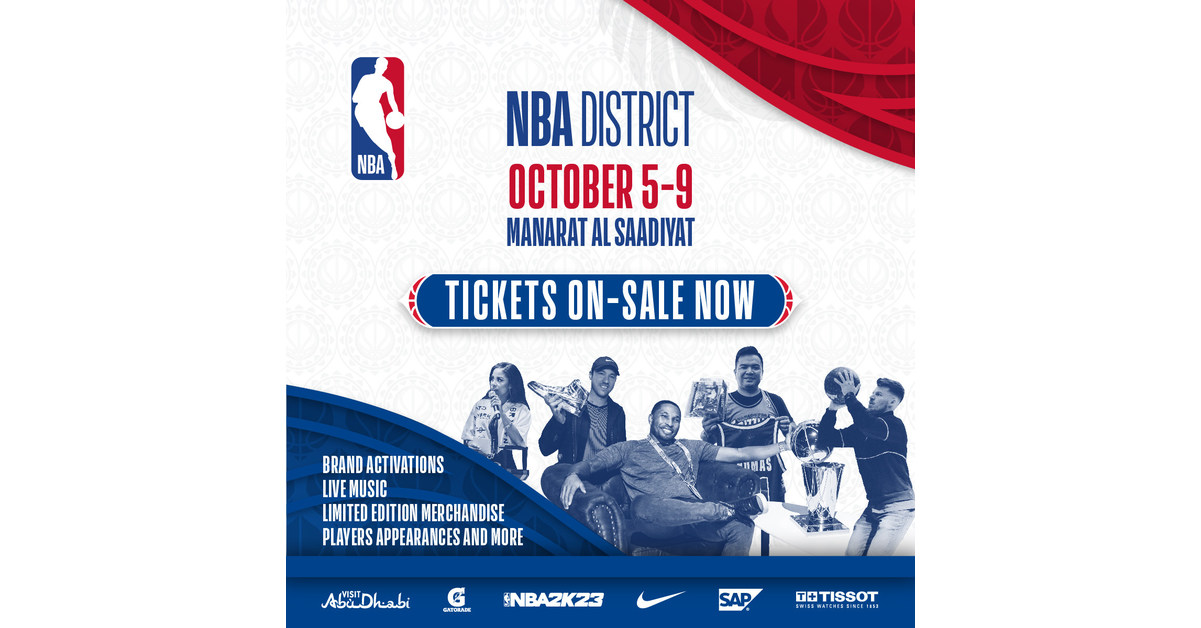 "NBA DISTRICT" FAN EVENT IN ABU DHABI TO CELEBRATE THE NBA AND POPULAR ...