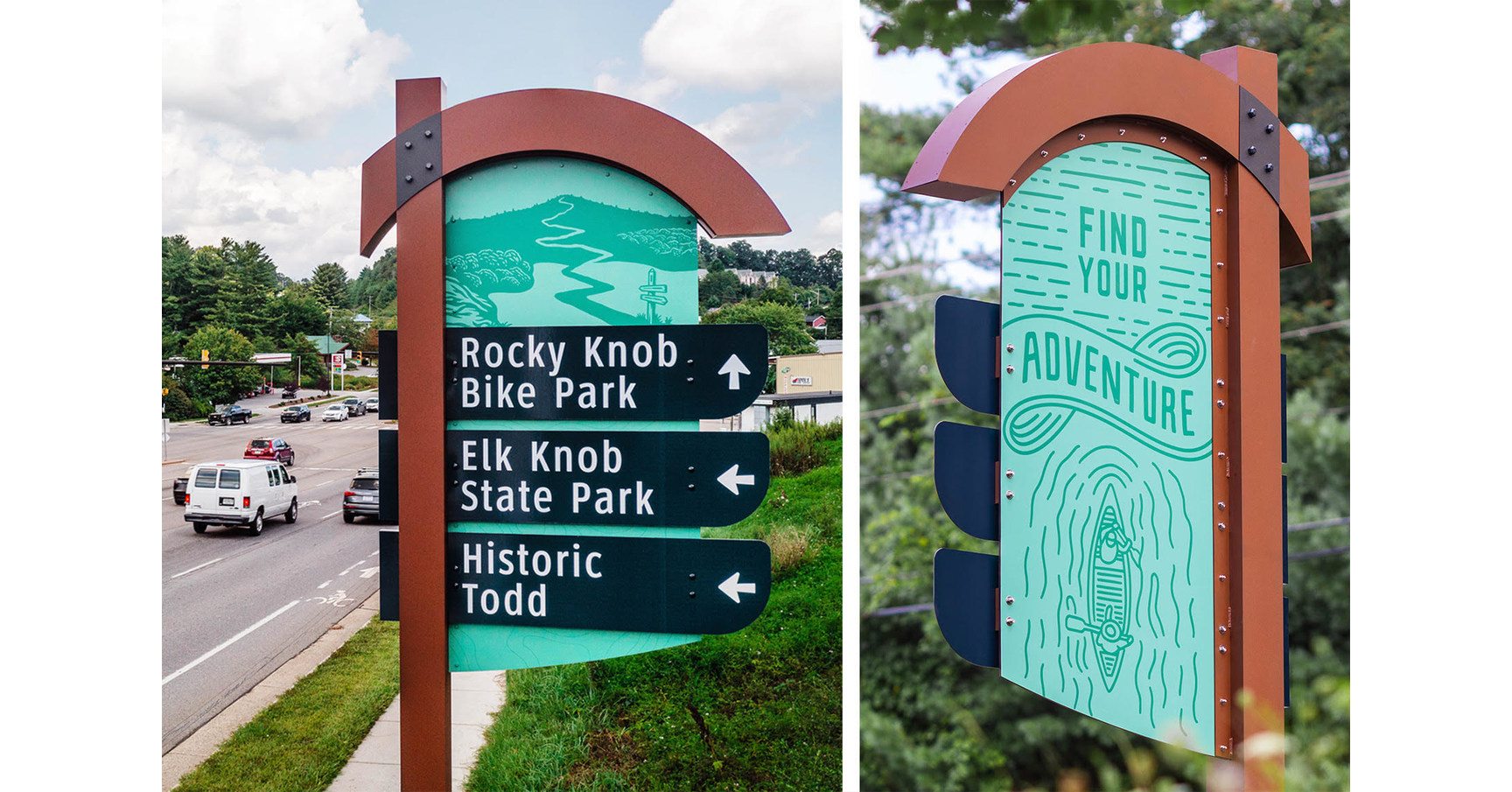 Unique Vehicular Wayfinding System Is Implemented for Boone, NC