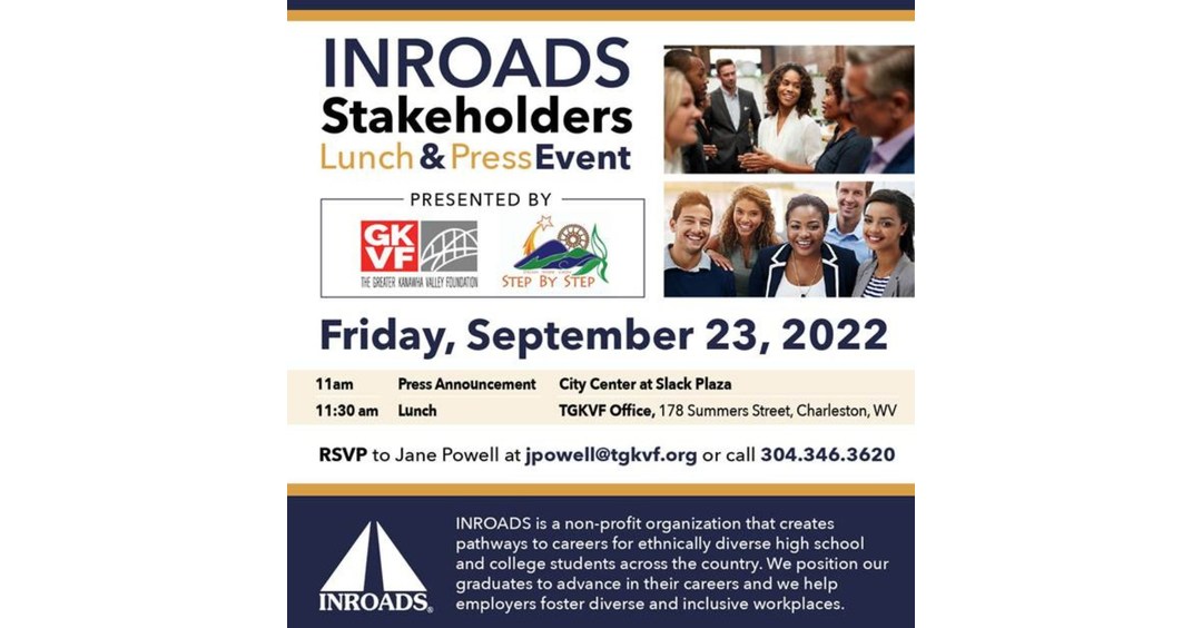 INROADS COLLEGE LINKS PROGRAM EXPANDS TO CHARLESTON, WV.