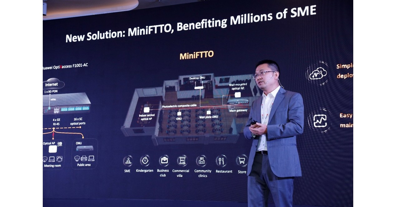 Huawei Launches the MiniFTTO Solution, Dedicated for Small and Micro ...