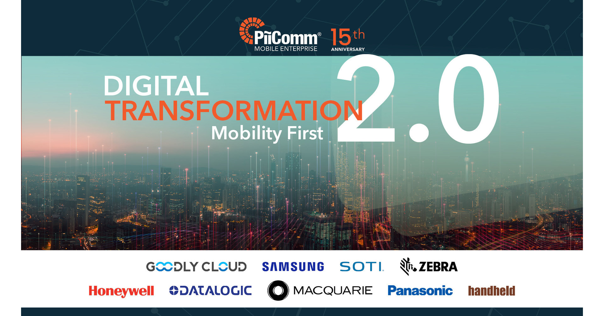 PiiComm turns 15 on the 15th!
