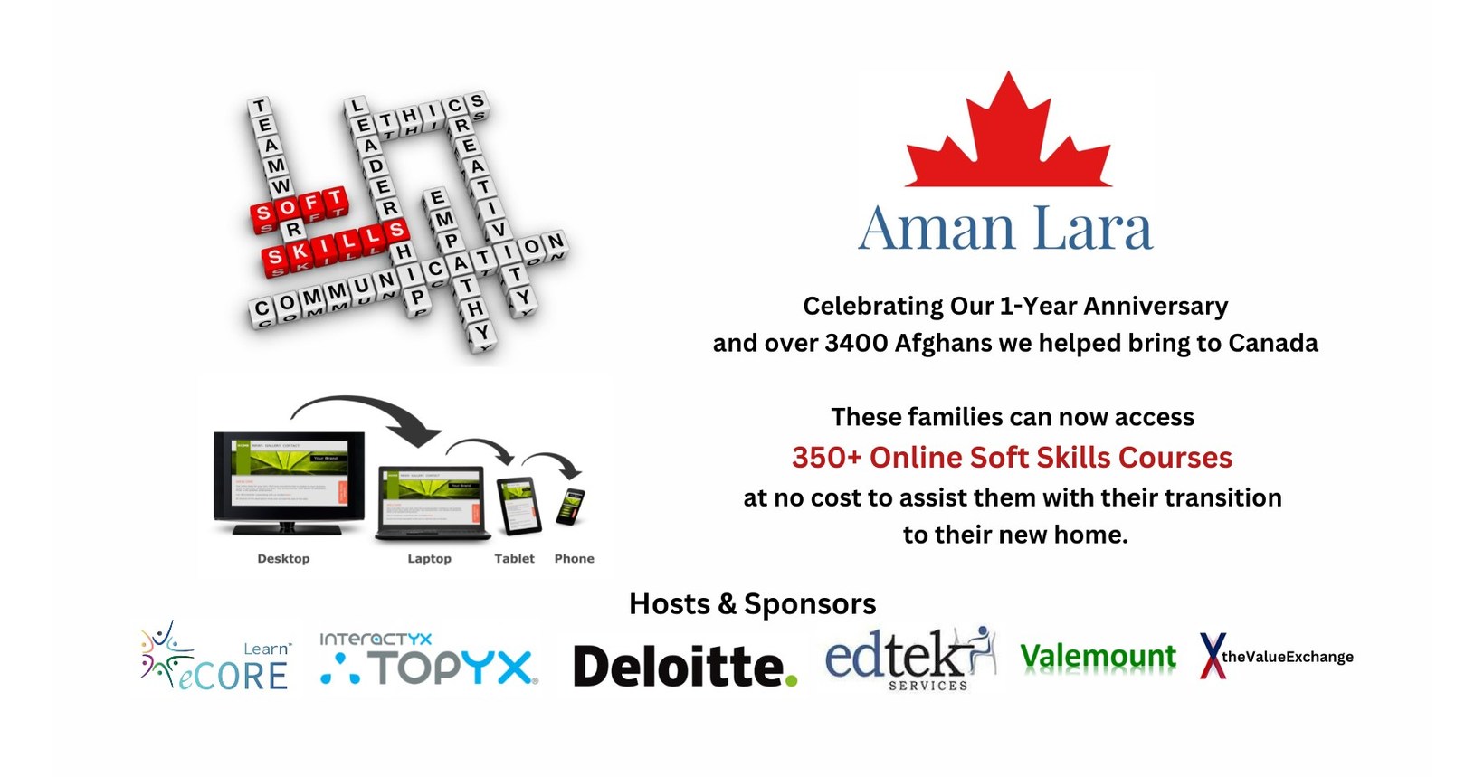 EdTek Services and TOPYX Support Aman Lara with Training Opportunities for Afghan Immigrants