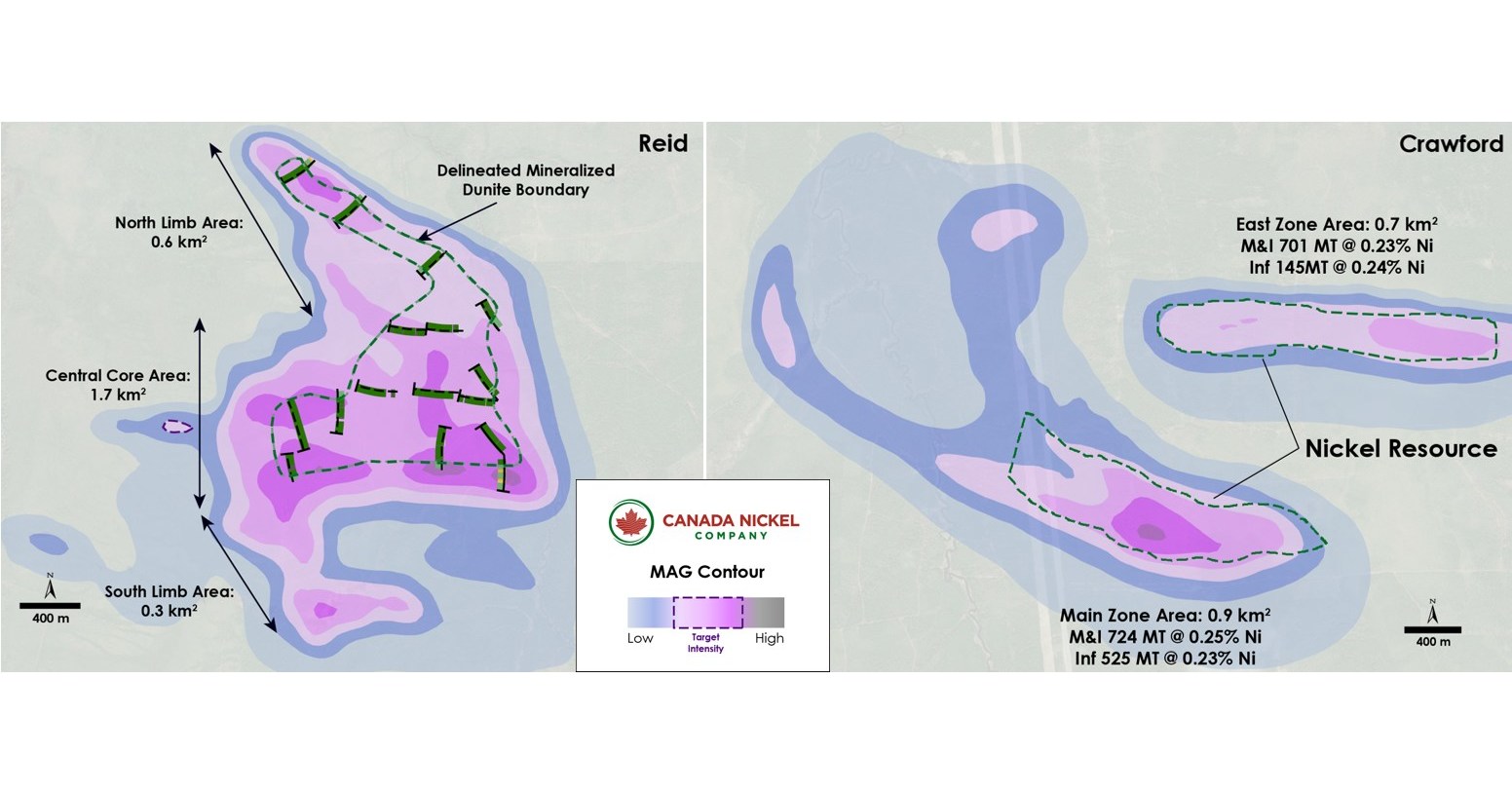 Canada Nickel Confirms Large Scale Discovery at Reid, Provides Regional ...