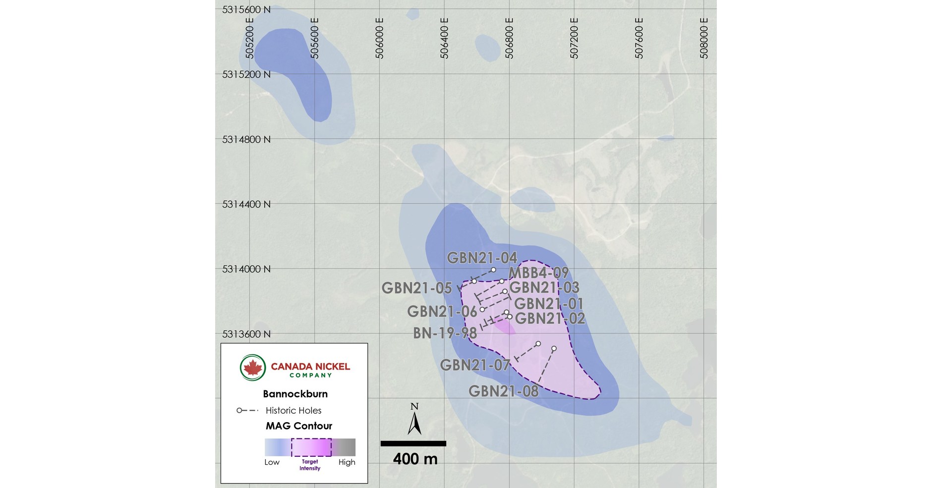 Canada Nickel Confirms Large Scale Discovery at Reid, Provides Regional ...