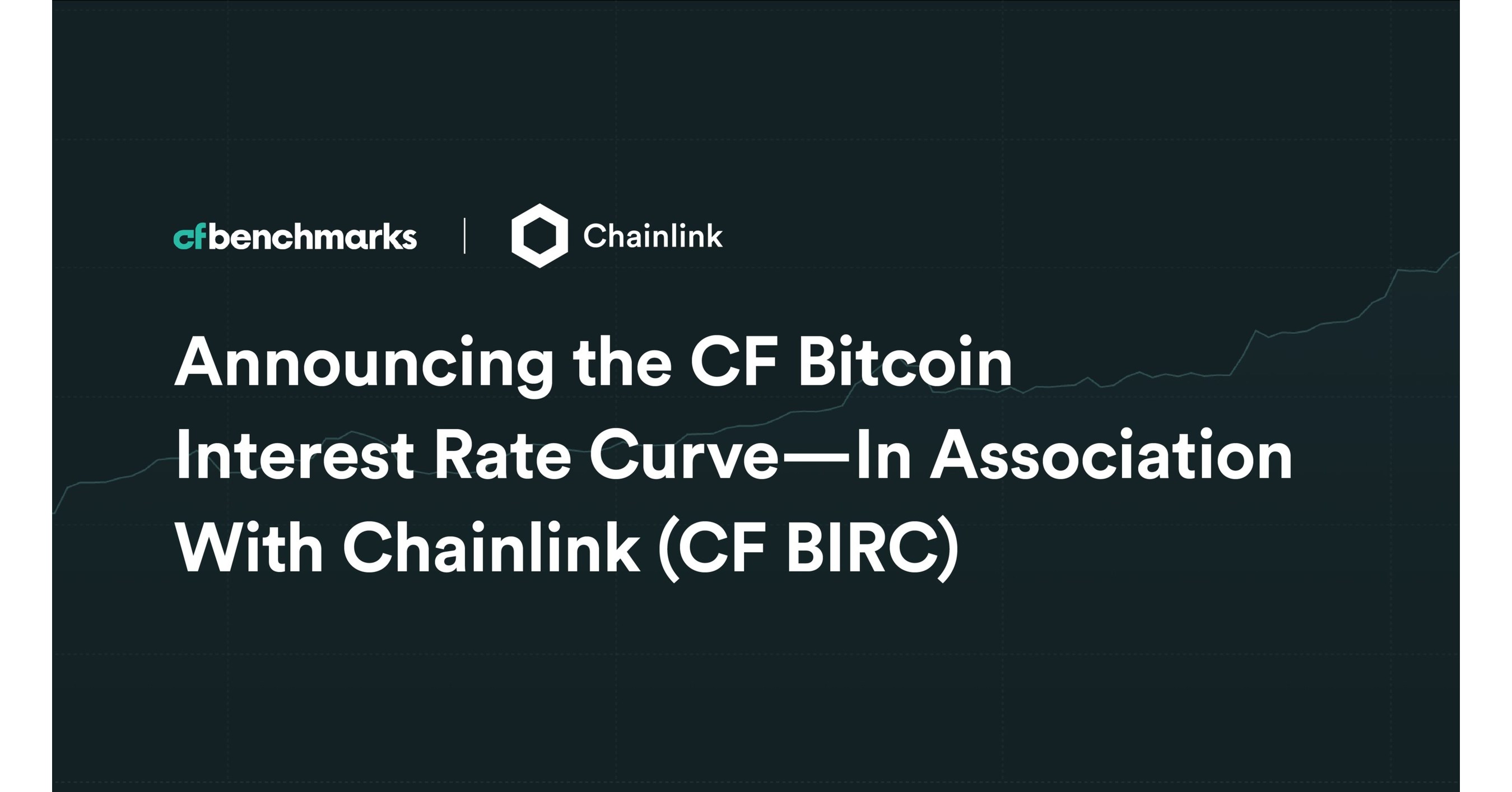 Chainlink and CF Benchmarks Launch First Market-Wide Interest Rate Product for Web3