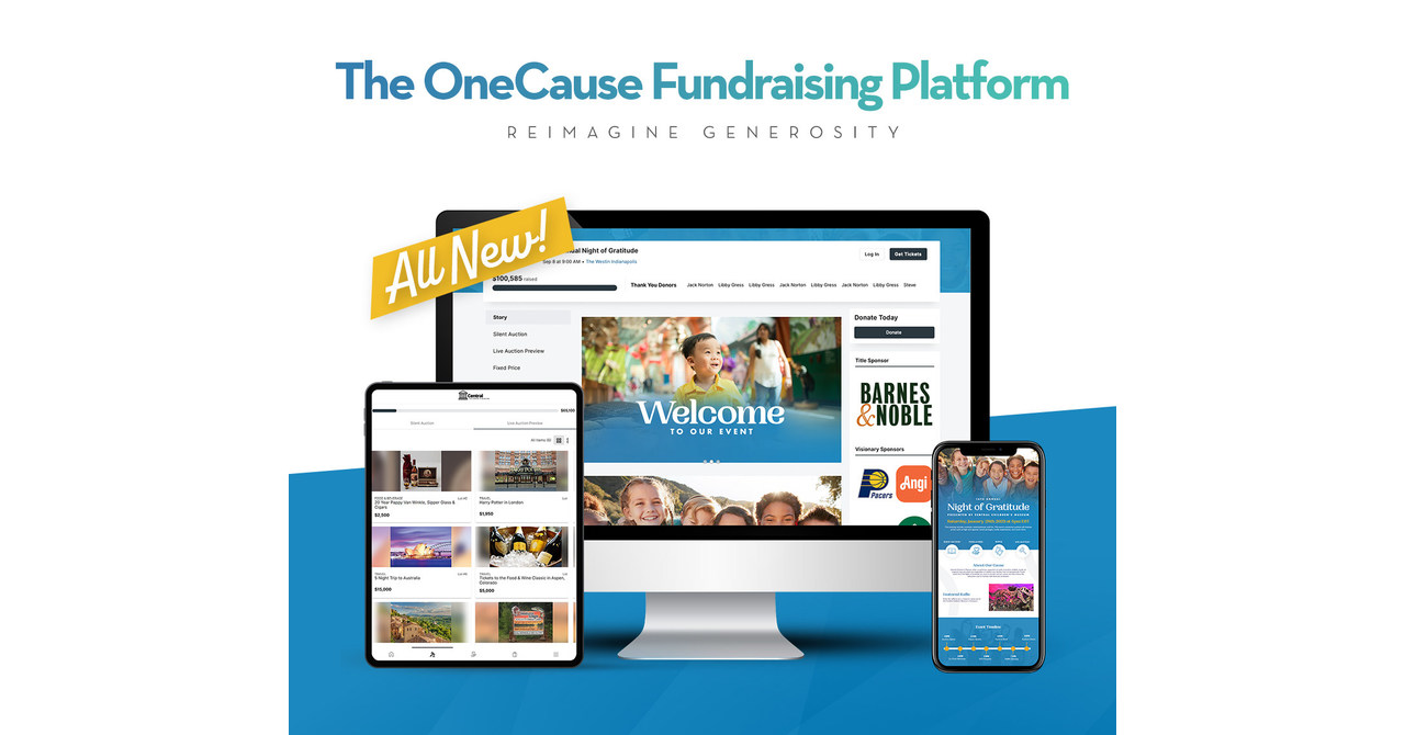 Unveiling of New OneCause Fundraising Platform Reinforces Commitment to ...