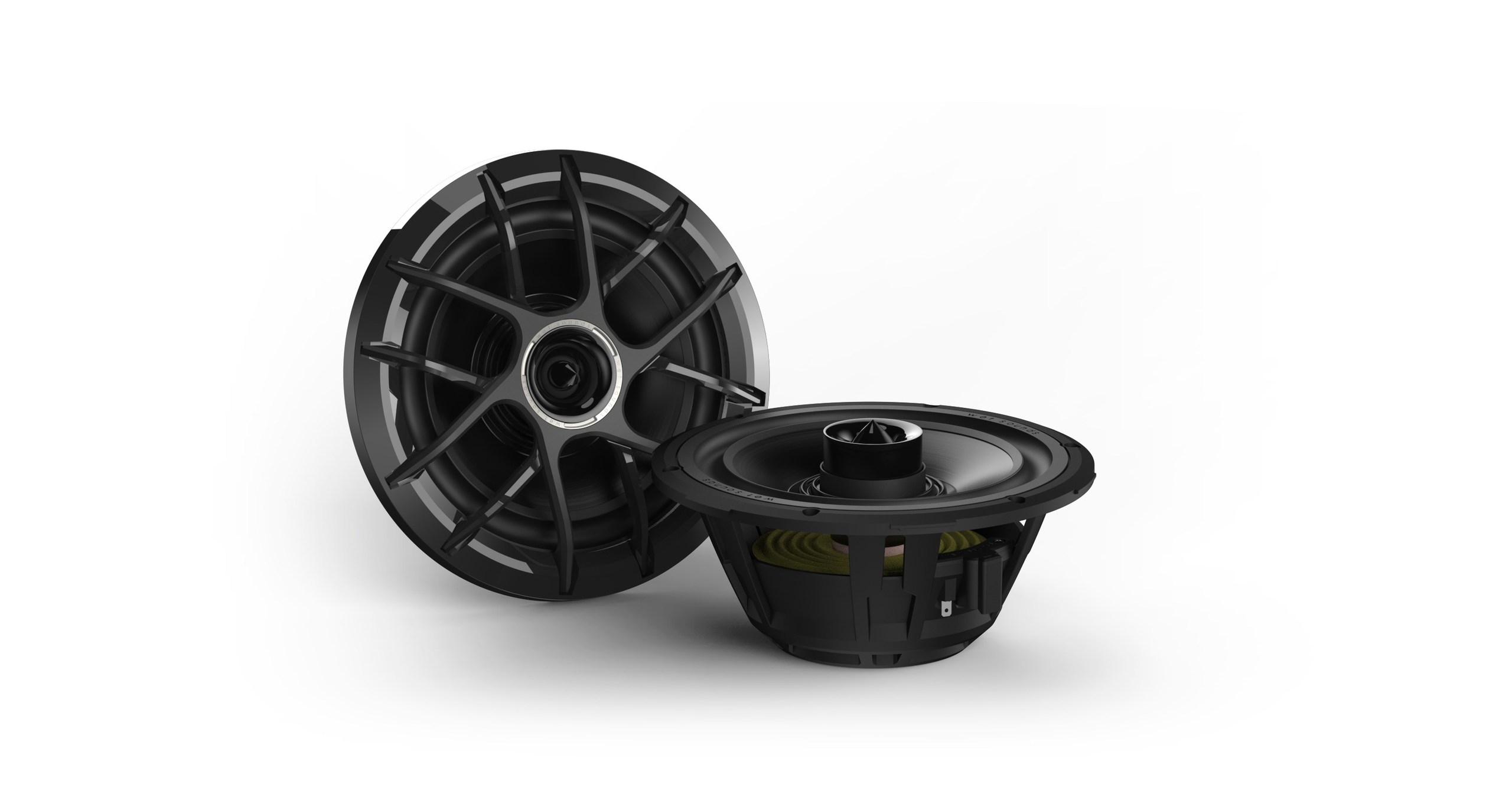 Wet Sounds ZERO Series Coaxial Speakers