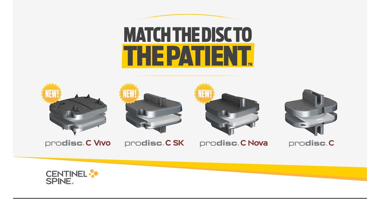 Centinel Spine® Continues Launch of New Portfolio of prodisc® Cervical ...
