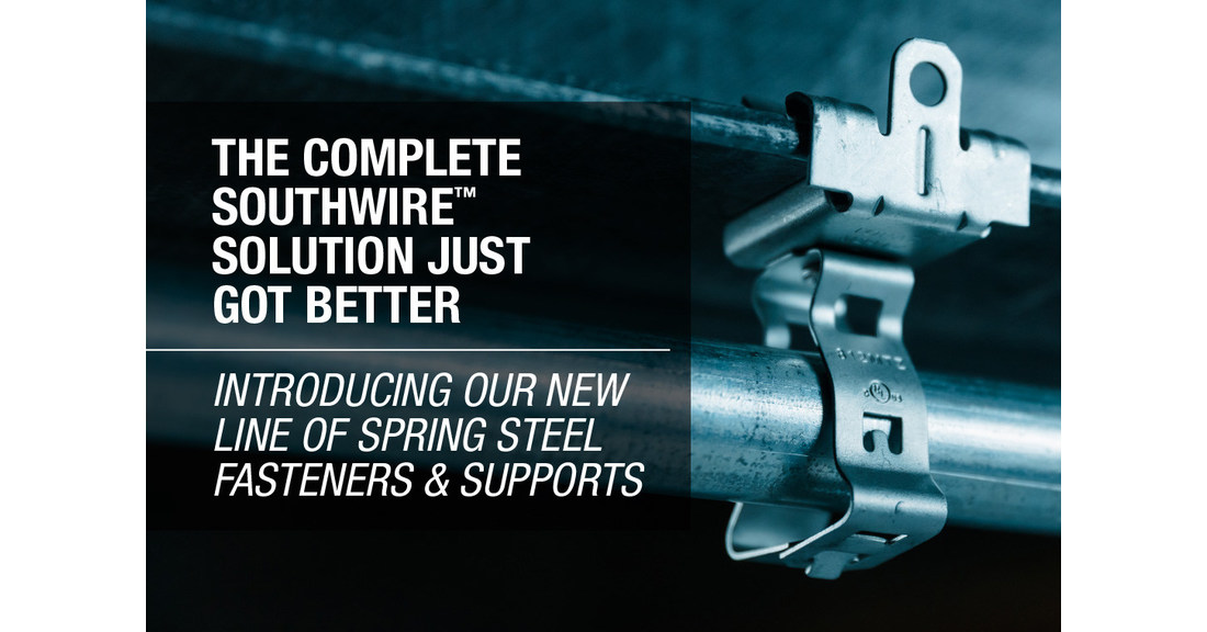 Southwire Announces New Line of Spring Steel Fasteners & Supports: In ...