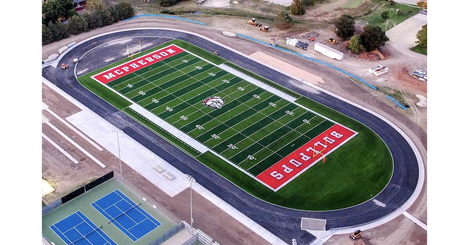 MCPHERSON BULLPUPS KICK OFF SEASON ON NEW HELLAS MATRIX HELIX® TURF