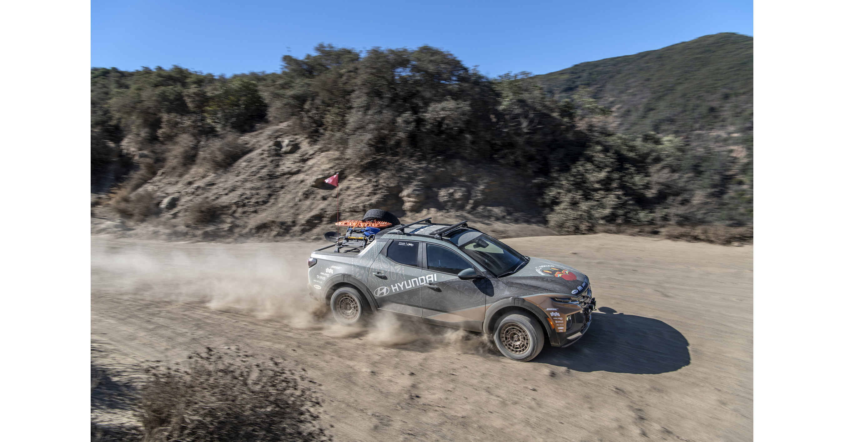 Hyundai Reveals Custom Rebelle Rally Santa Cruz
