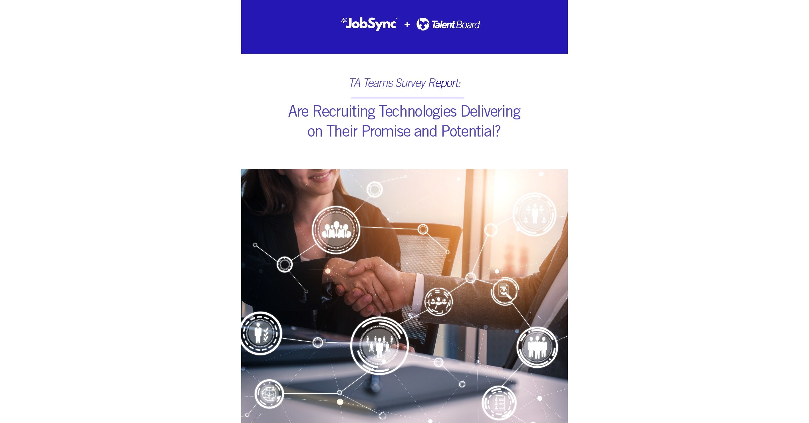 New Research from JobSync and Talent Board: Integration of Critical ...