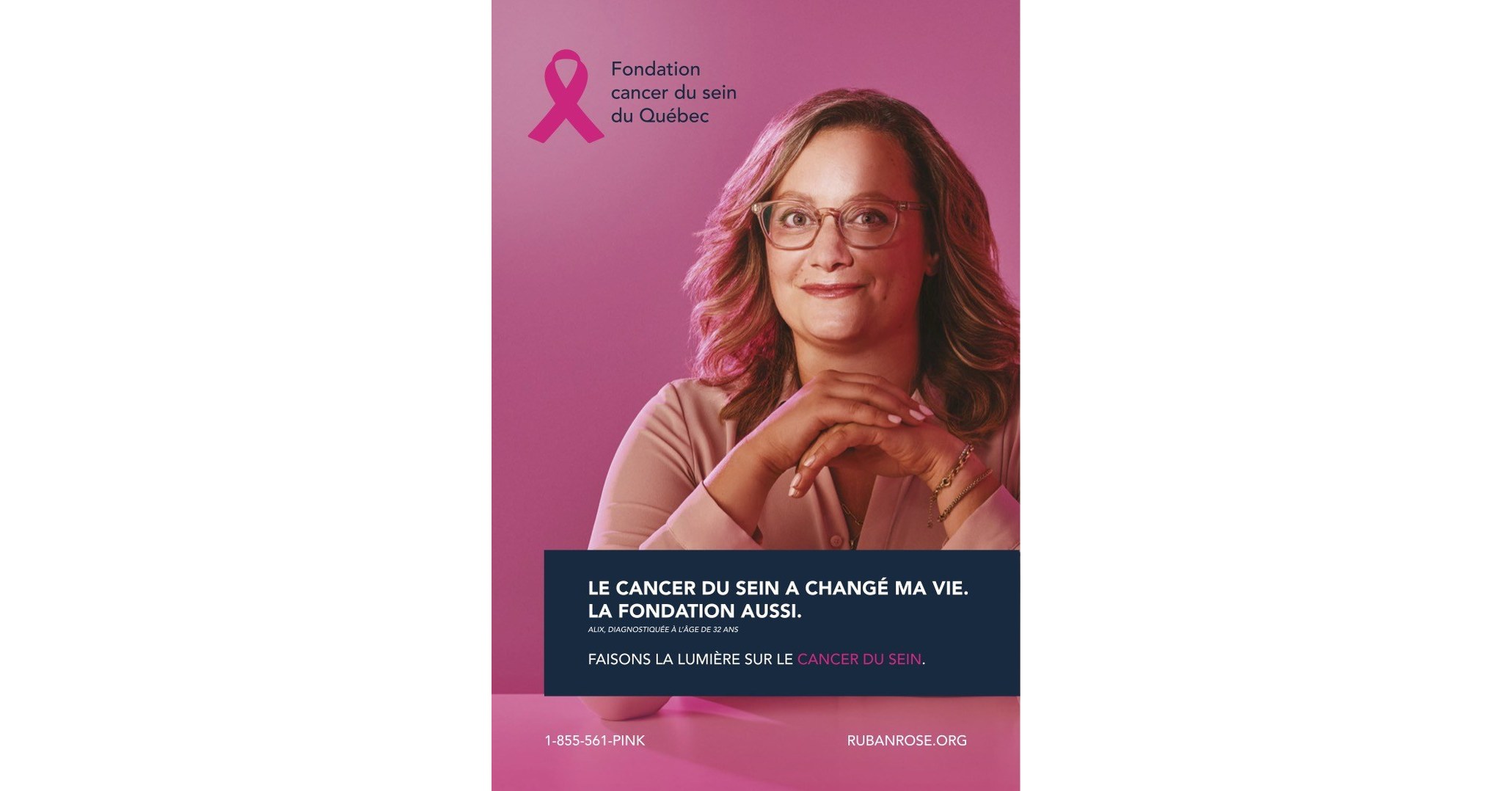 SARAH-MAUDE BEAUCHESNE DEVIENT PORTE-PAROLE DE LA FONDATION CANCER DU SEIN DU QUÉBEC, AUX CÔTÉS ...