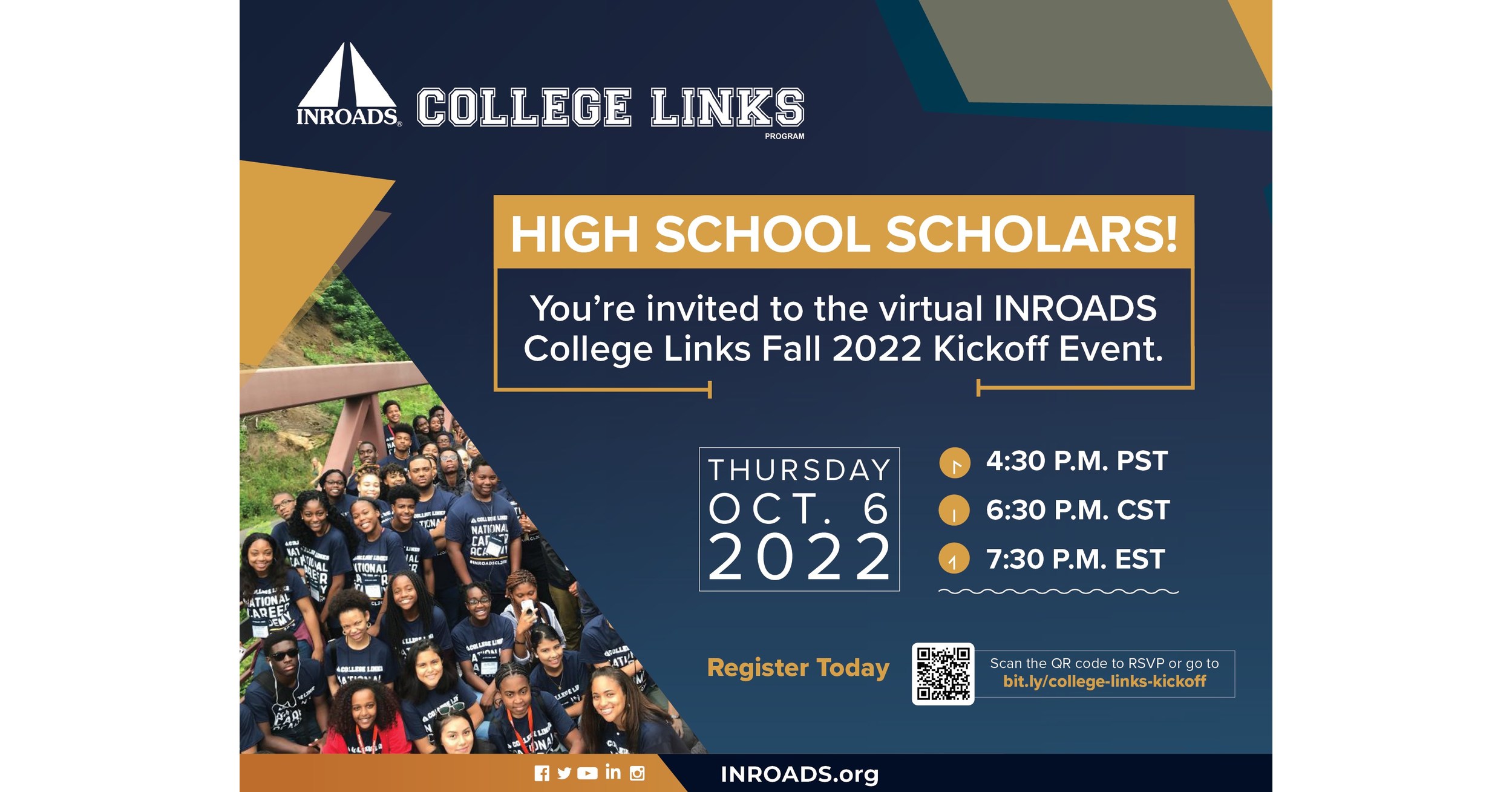NOW IN 14 CITIES, INROADS COLLEGE LINKS PROGRAM SETS ITS SIGHTS ON 25 ...