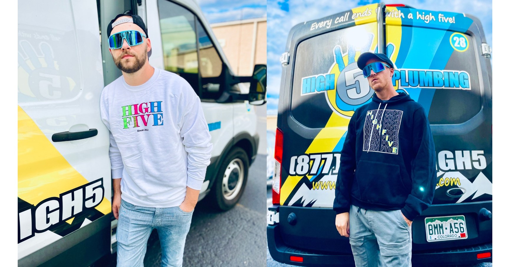 High 5 Plumbing breaks stereotypes with High 5 Clothing