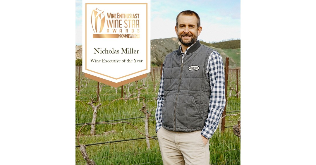 Miller Family Wine Company's Nicholas Miller Named 2022 Wine Executive ...