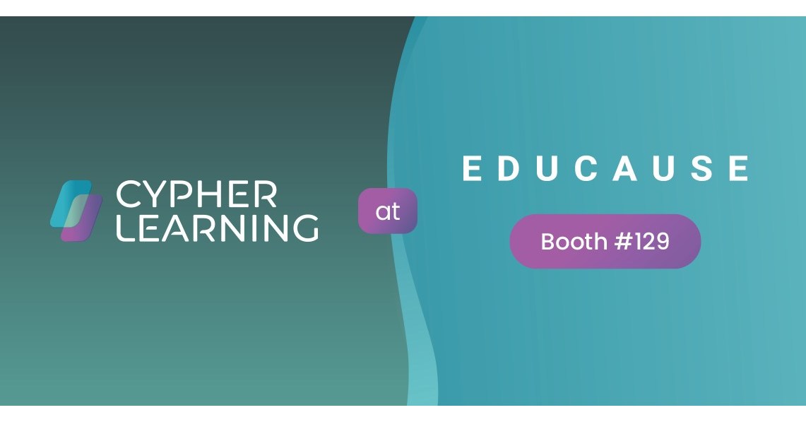 CYPHER LEARNING Announces Participation at EDUCAUSE Annual Conference -- Showcasing Innovations ...