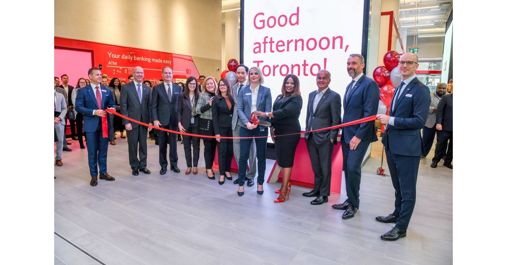 La Banque CIBC ouvre un nouveau centre bancaire de prestige à la Place ...