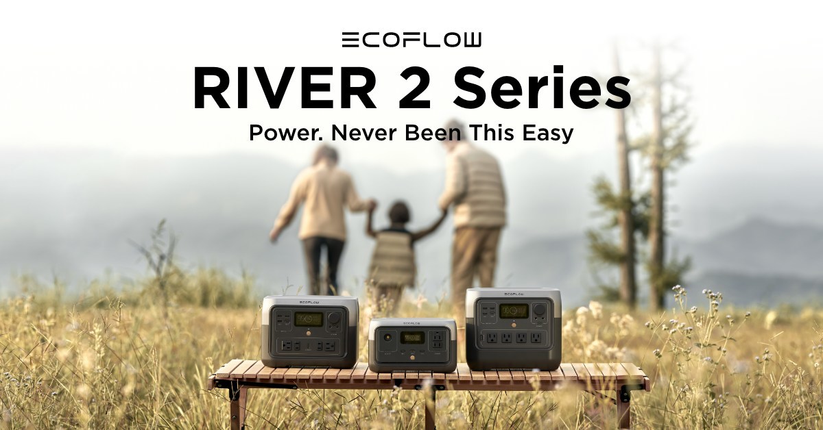 EcoFlow RIVER 2 Entry-level Portable Power Station Series, with Range ...