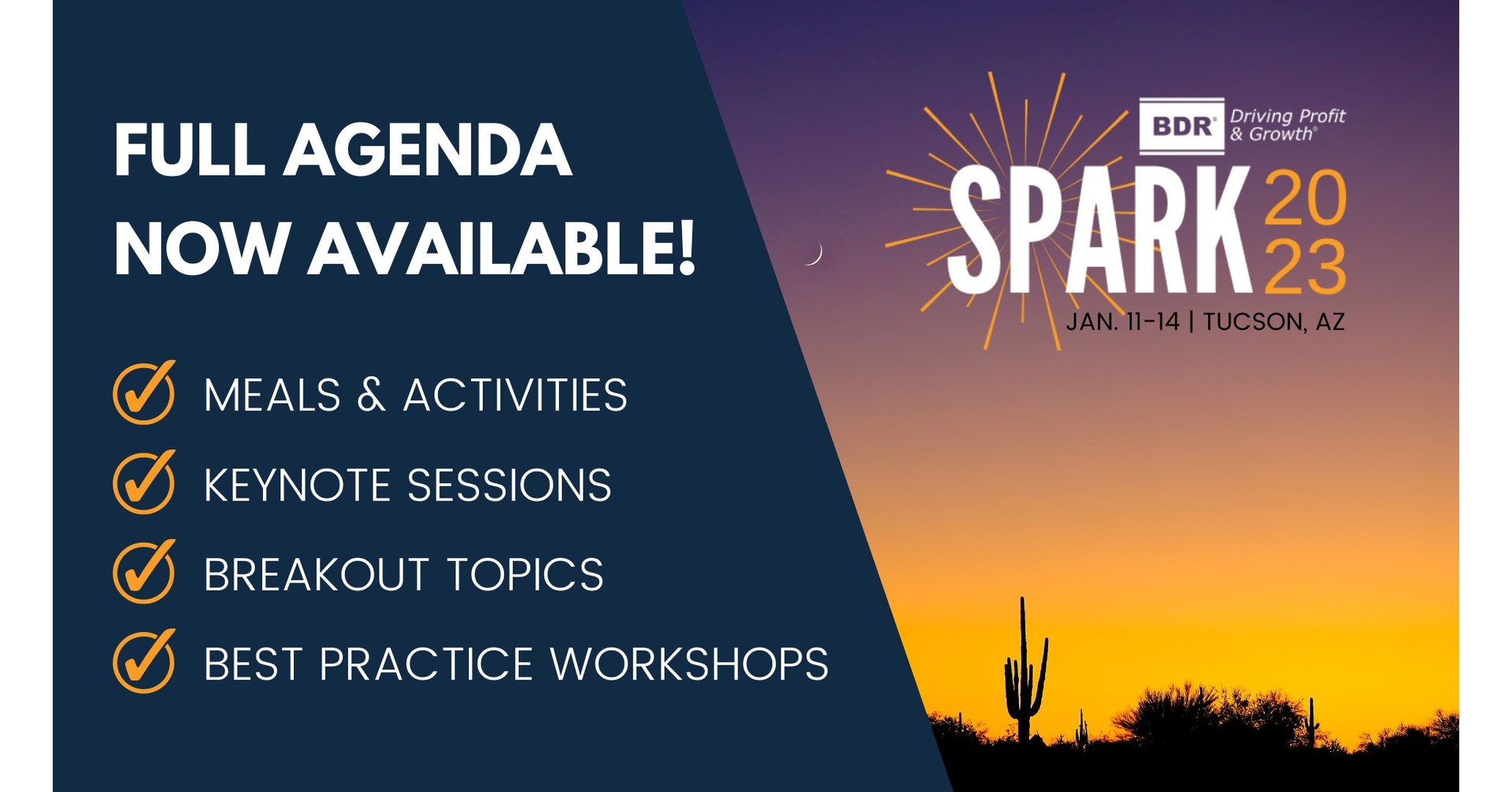 BDR Announces Speakers and Sessions for SPARK 2023