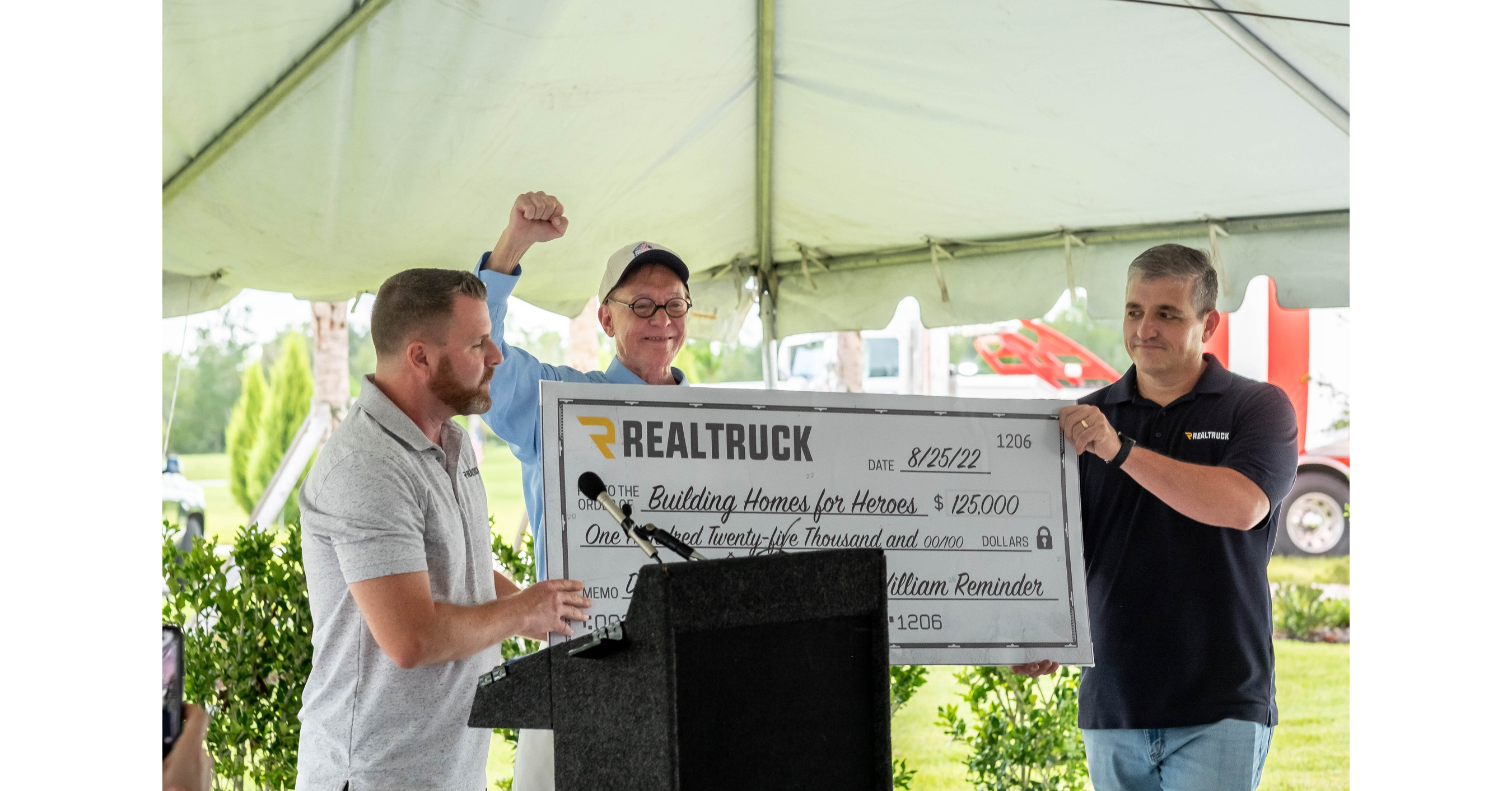 RealTruck supports Building Homes for Heroes with continued donations