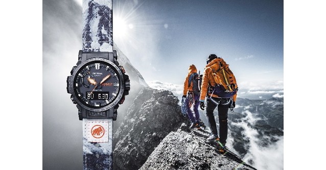 Casio lança relógio PRO TREK desenvolvido em colaboração com MAMMUT