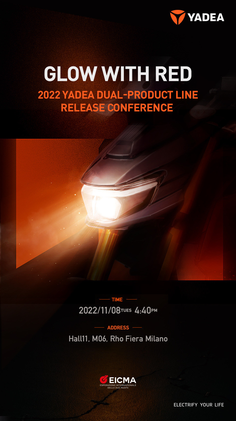 EICMA 2022: Yadea to Unveil New Models and Showcase Product Lineup with ...