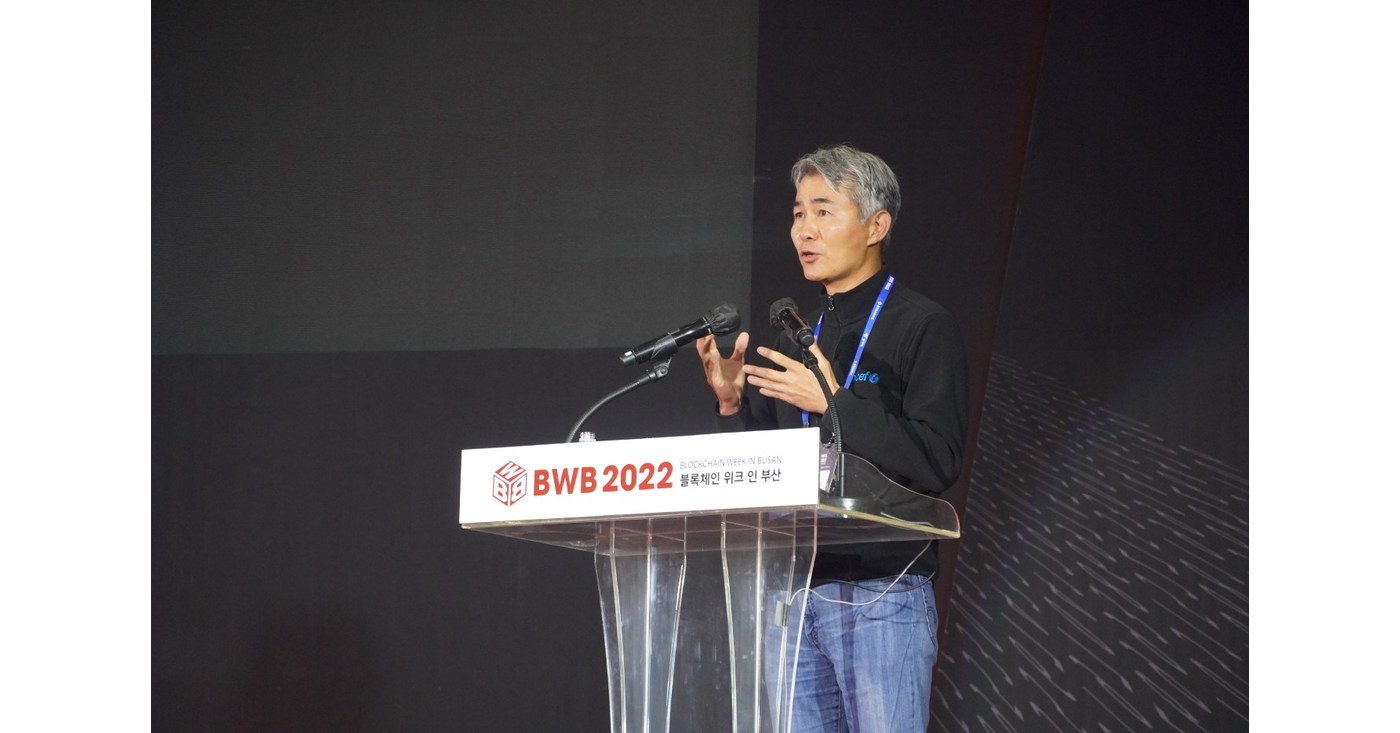 Wemade CEO Gives a Keynote Speech at BWB 2022