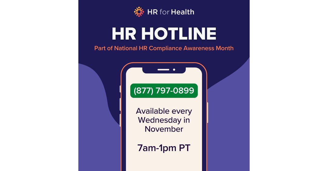 HR for Health Launches First-Ever HR Hotline for Employers