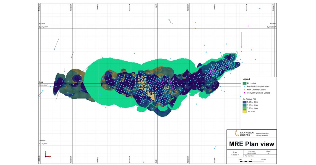 Canadian Copper Significantly Grows Mineral Resources at Chester Project