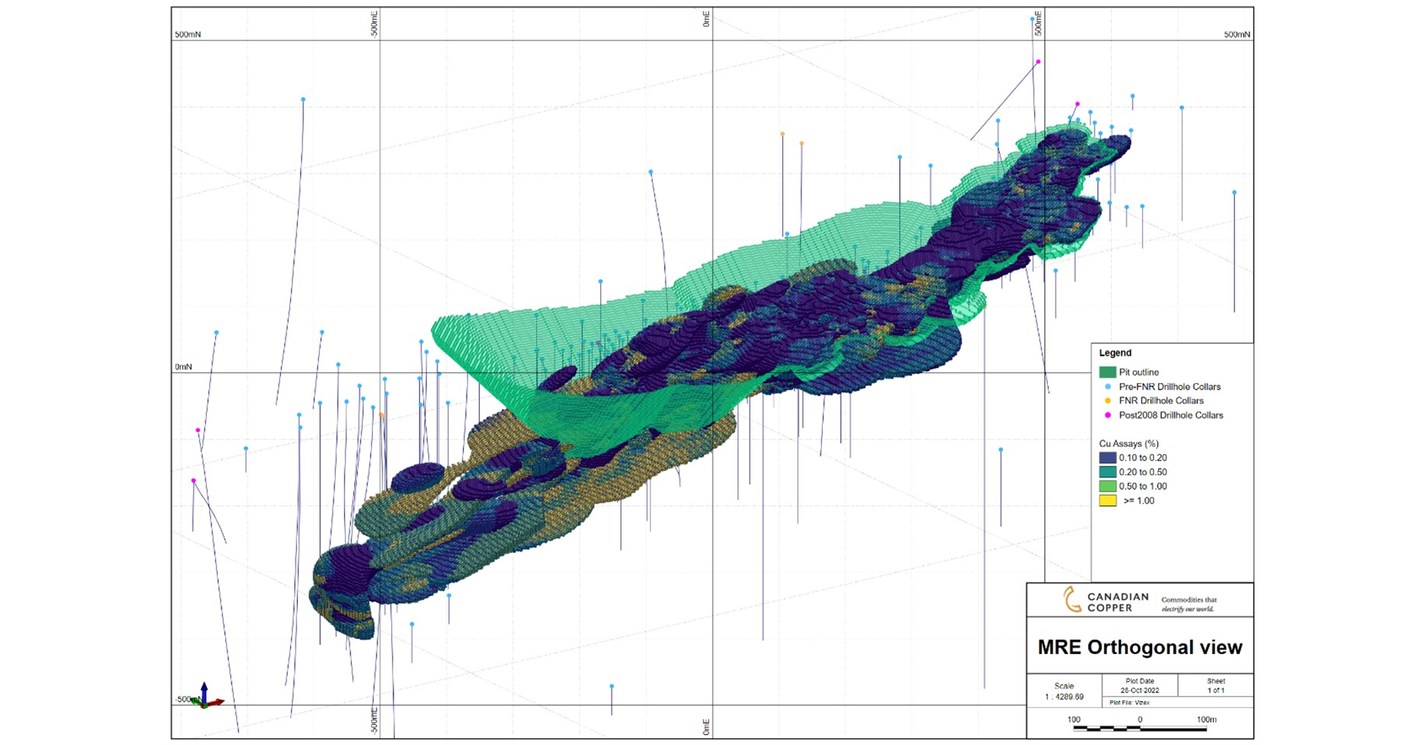 Canadian Copper Significantly Grows Mineral Resources at Chester Project